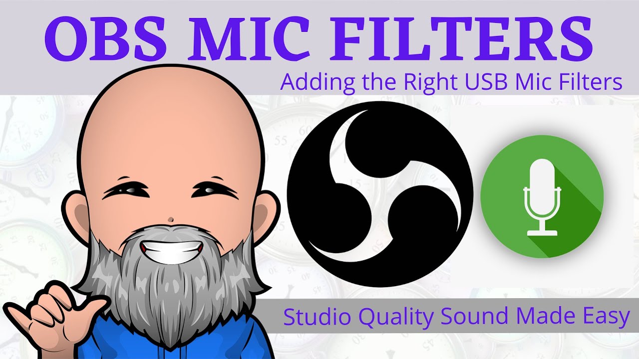 How To Properly Add OBS Filters for Your USB Mic - YouTube