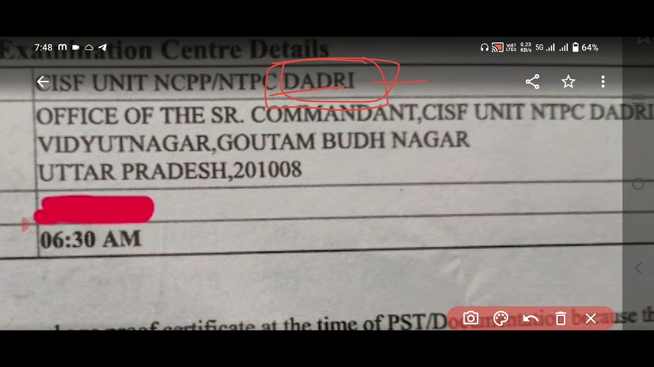 CISF UNIT NTPC DADRI KAISE JAY FULL INFORMATION || CISF DV full ...