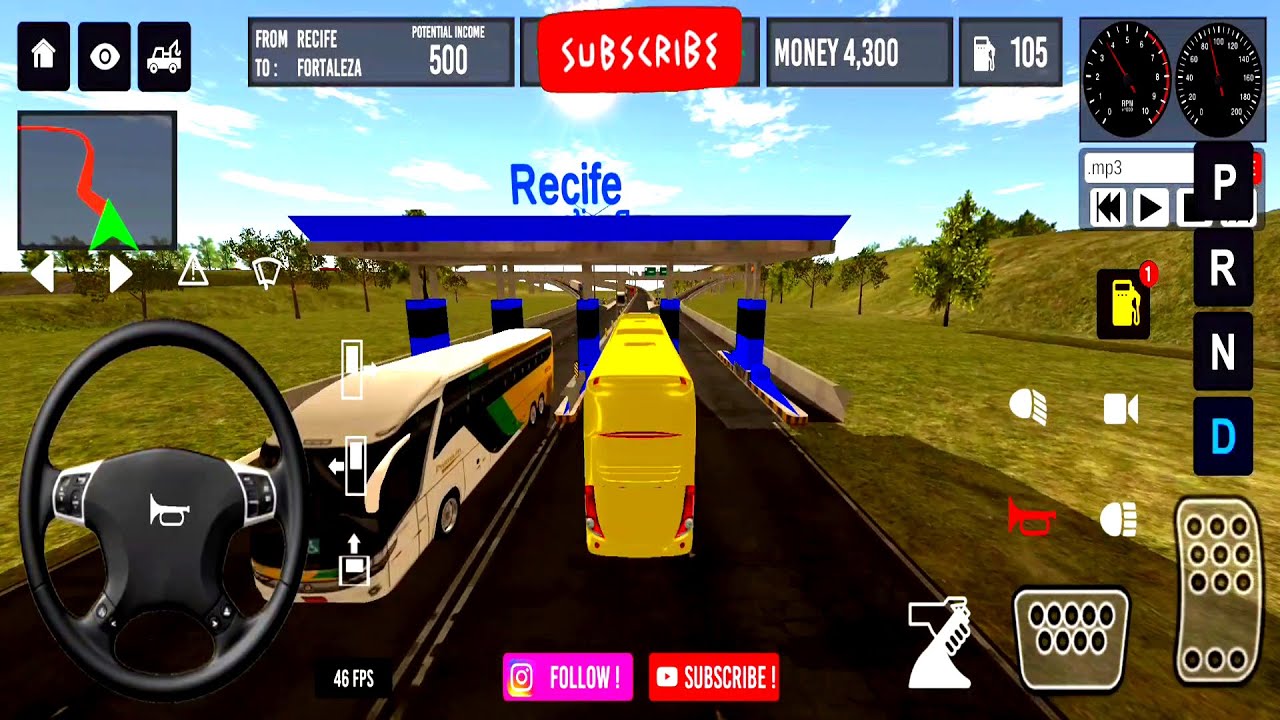 Brasil Bus Simulator !!! New Game - Recife to Fortazela Bus Simulator ...