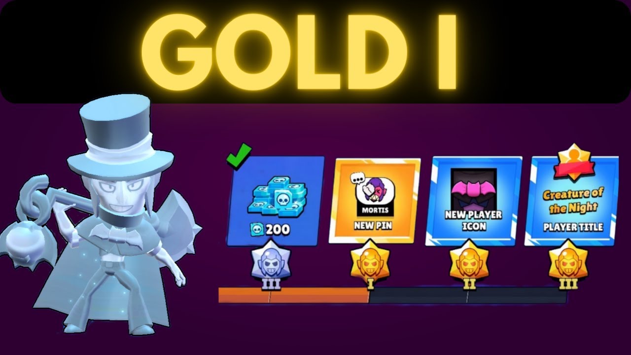 Mortis Gold I mastery || Brawl Stars - YouTube