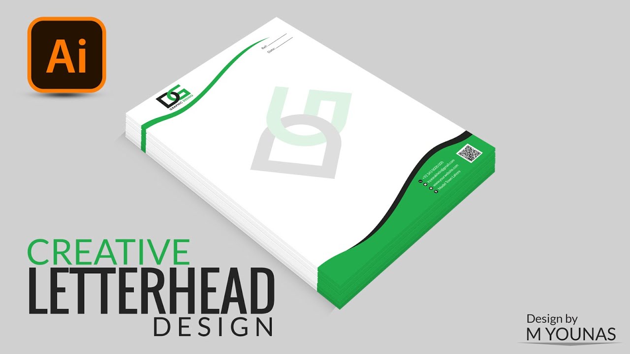 Professional Letterhead Design in Adobe illustrator | Creative Business ...