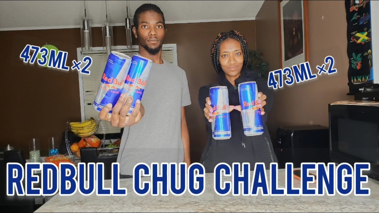 REDBULL CHUG CHALLENGE - YouTube