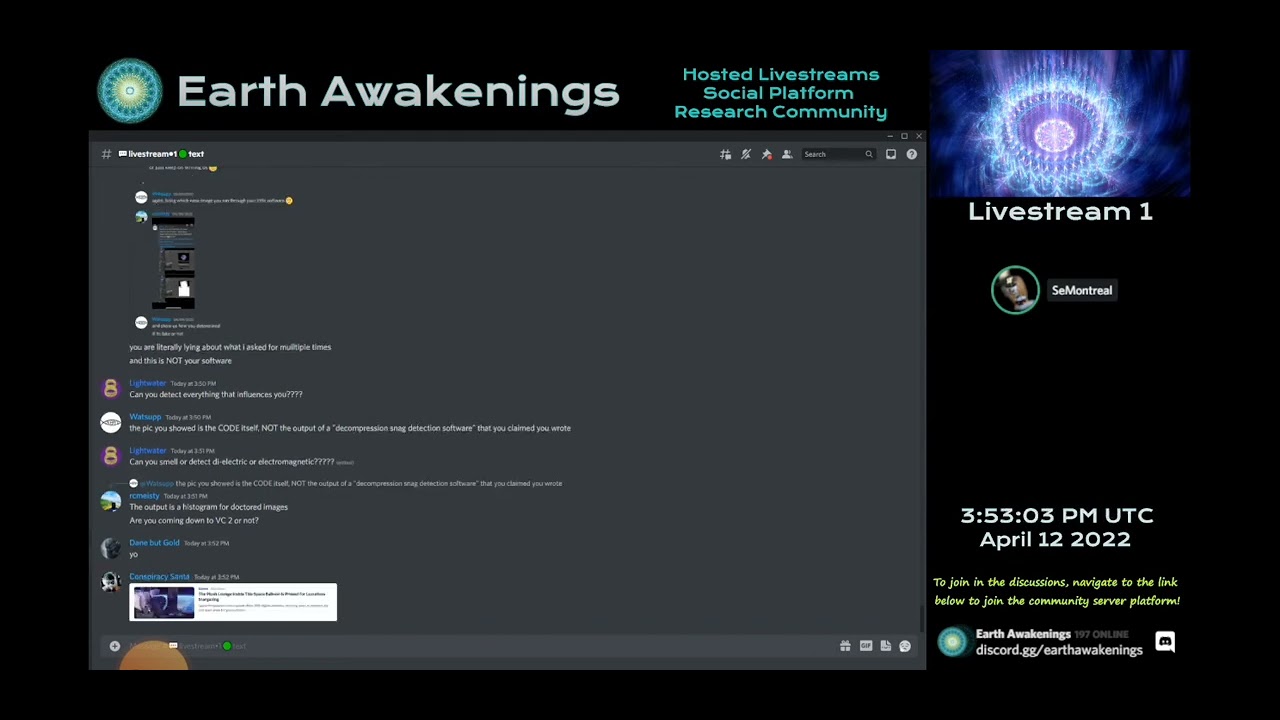 Dark matter & Gravity On Geo's Discord - YouTube