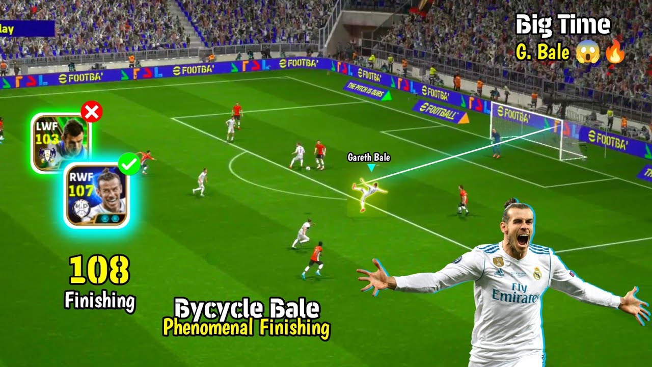Catch Him if you Can 🗿🔥 Big Time 108 Rated Gareth Bale Review in ...
