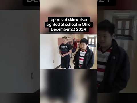 Reports of skinwalker sighted at school in Ohio #skinwalker #scary # ...