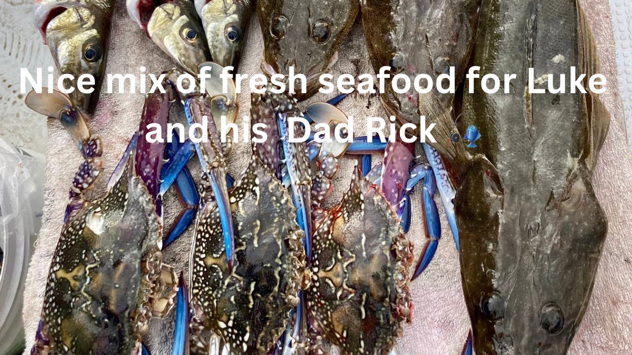 Fresh catch of beautiful seafood for Luke & Rick, Samaki redic 50’s ...