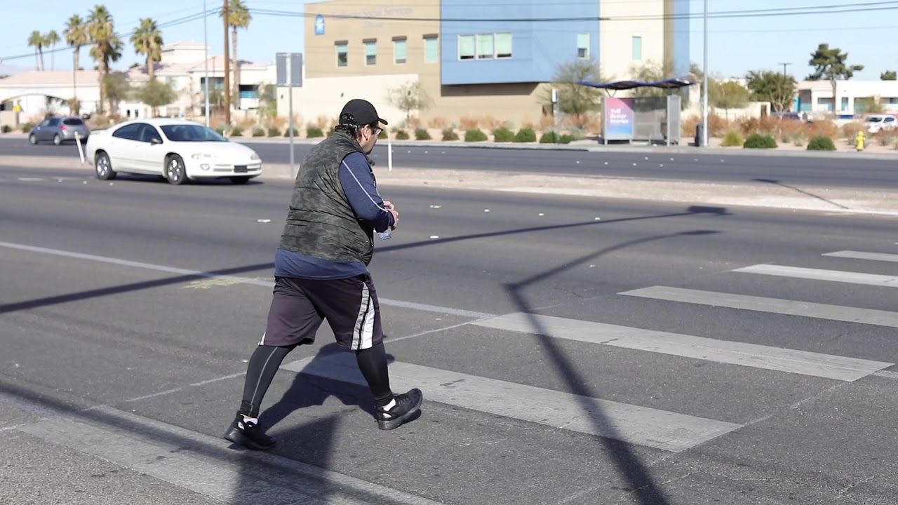 Mid-Block Pedestrian Crosswalks on Boulder Highway Save Lives - YouTube