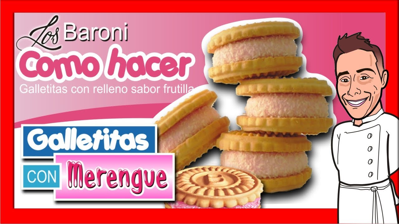 COMO HACER GALLETITAS MERENGADAS 🍦 🍪🇦🇷🔺 LOS BARONI cursos de pastelería ...