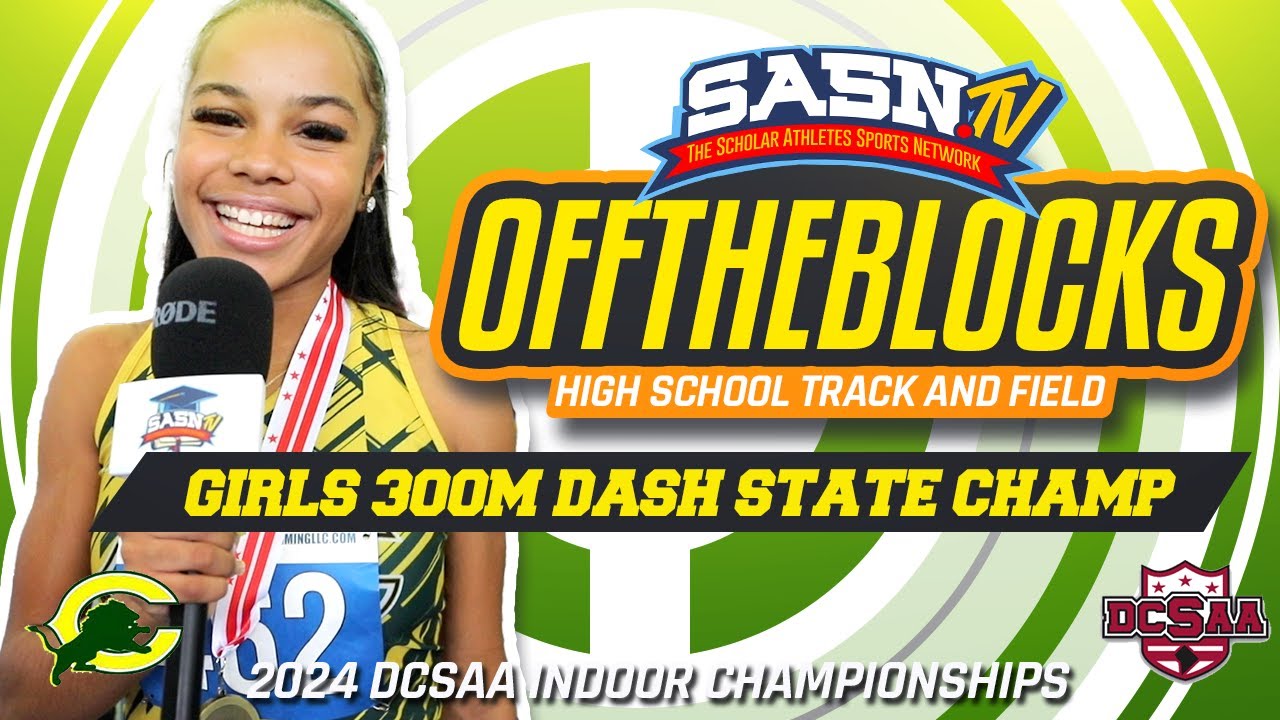 Off the Blocks Interviews 300M State Champion Jasmine Sharps - YouTube