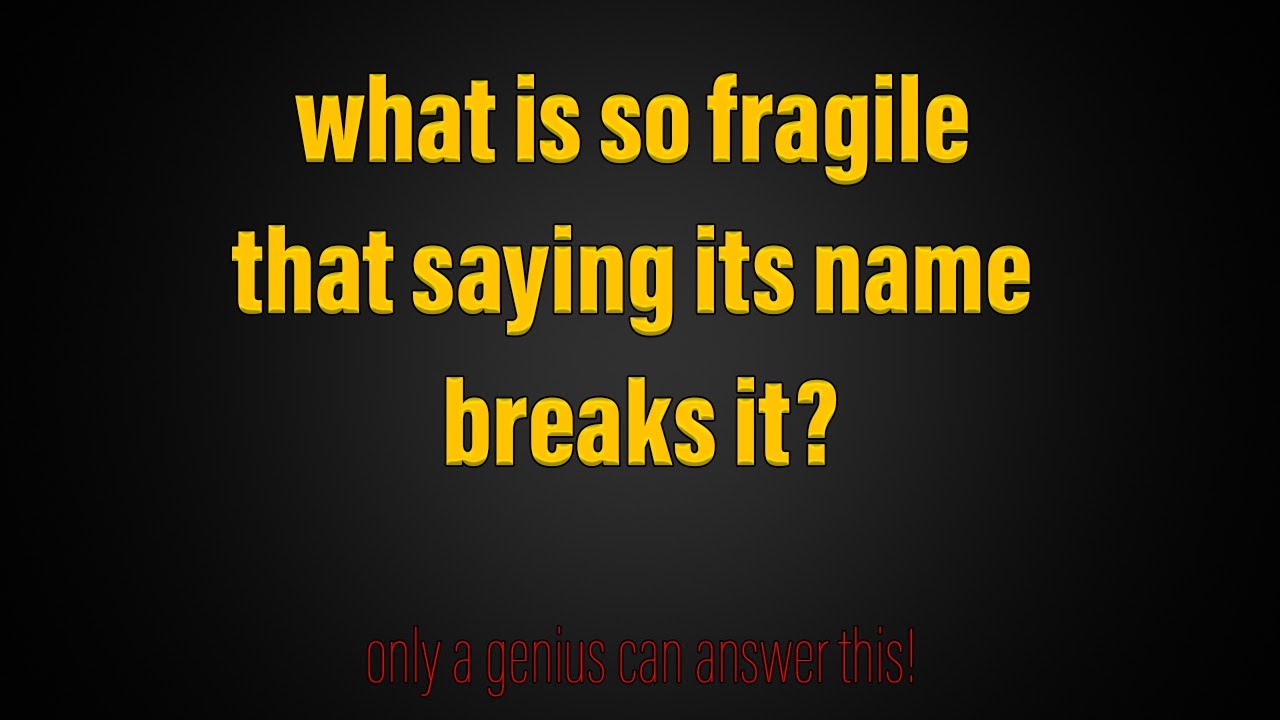 "10 Amazing Riddles to Test Your Wits" - YouTube