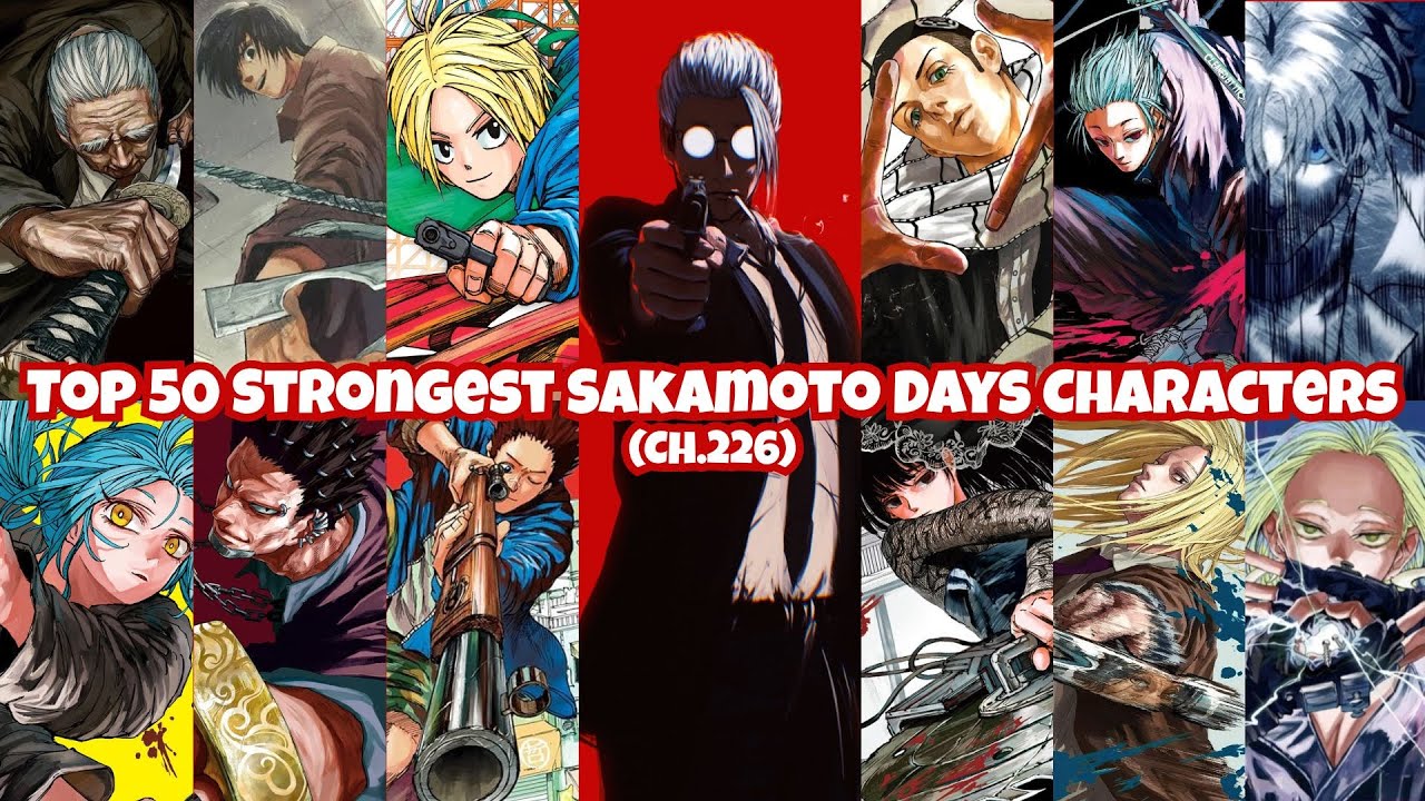 Top 50 Strongest Sakamoto Days Characters - YouTube