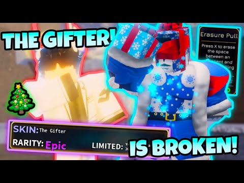 [YBA] The NEW Gifter The Hand X-Mas Skin is AMAZING... - YouTube