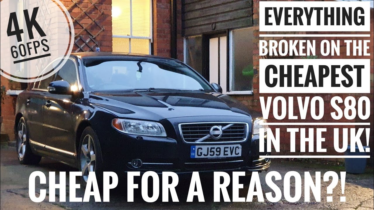 Everything *BROKEN* on the Cheapest Volvo S80 in the country! 2009 ...