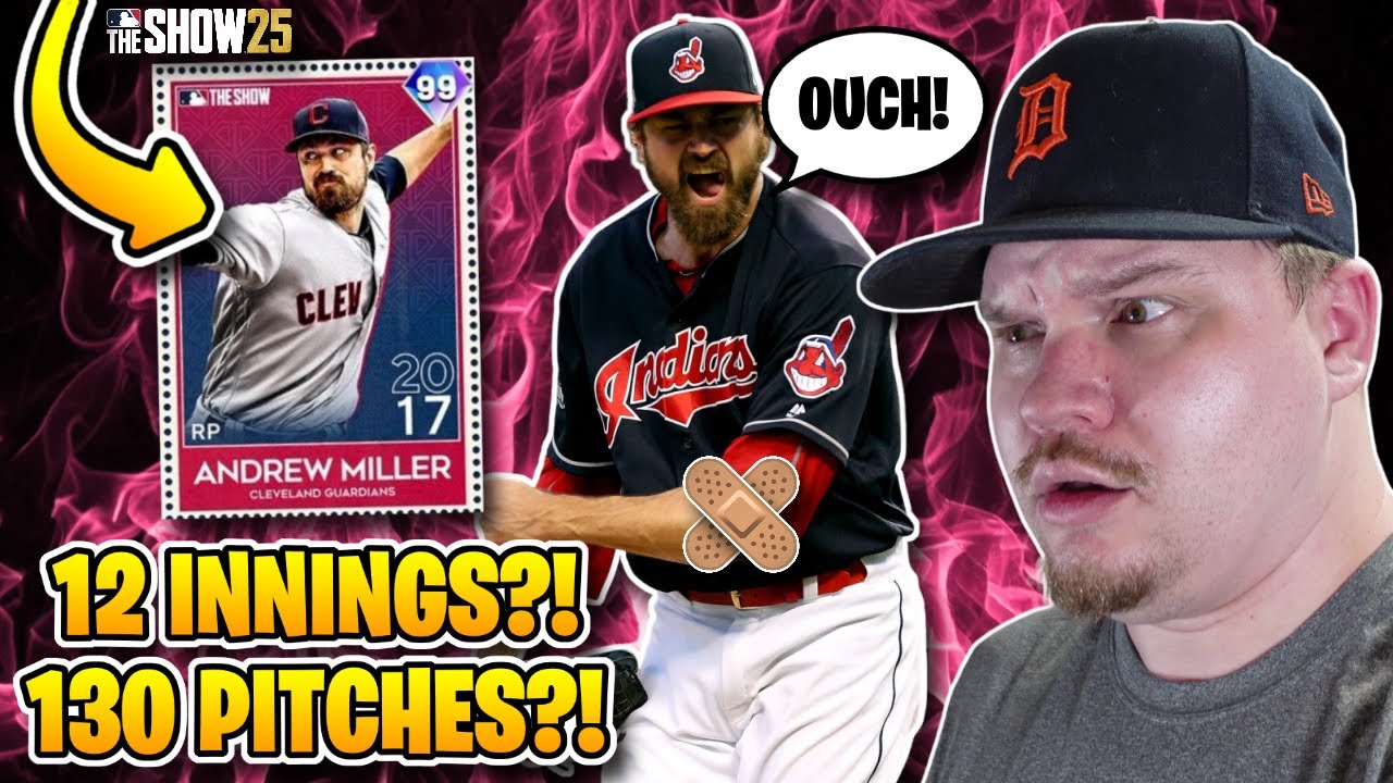 I PITCHED WITH 99 ANDREW MILLER UNTIL HIS ARM FALLS OFF! *EXTRA INNINGS ...