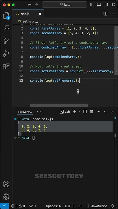 Stop Using Arrays for Unique Values in JavaScript #javascript #advancedjavascript #coding #js ...