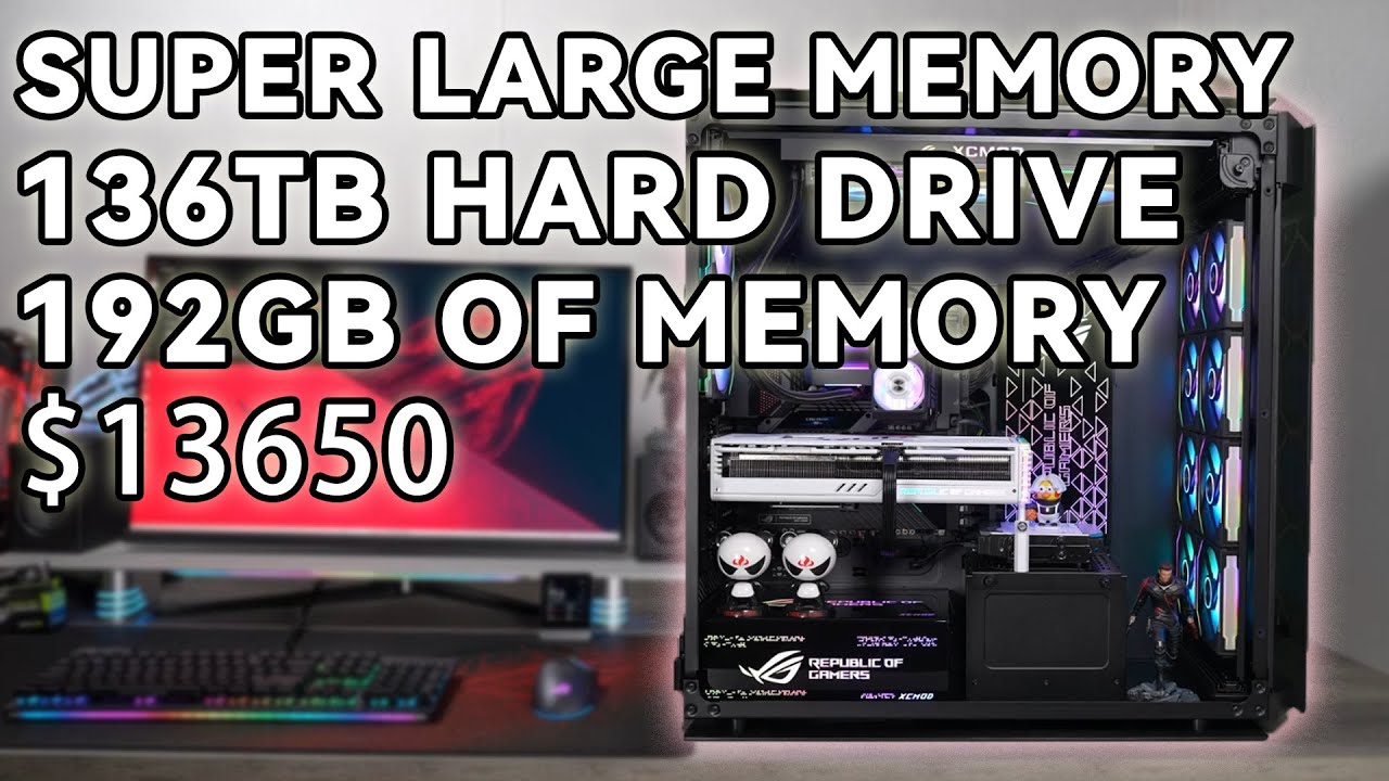 The computer is equipped with a large memory 丨136T hard drive + 192G ...