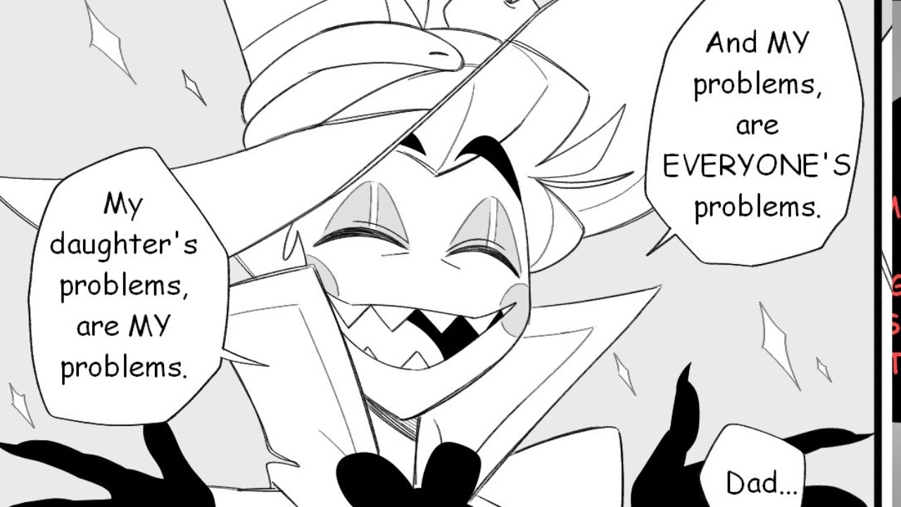 lucifer threatens/flirts with adam?! - Hazbin Hotel comic dub - YouTube