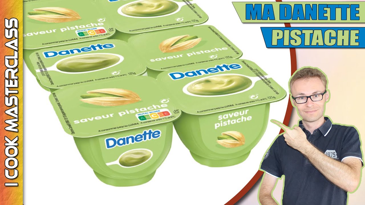 MA RECETTE DE LA DANETTE PISTACHE MAISON : La crème dessert inratable ...