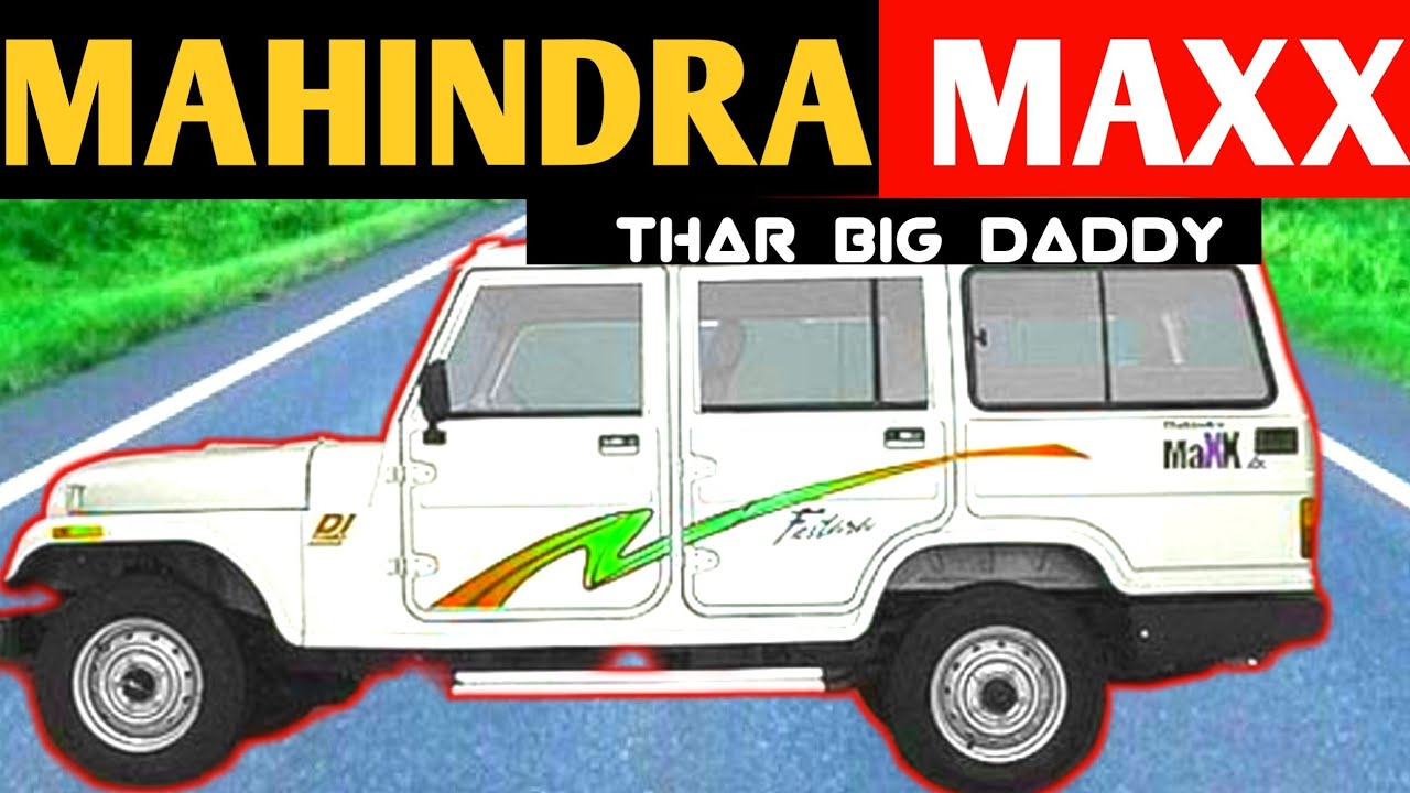 Mahindra Maxx Car | king of mountain road #mahindrathar - YouTube
