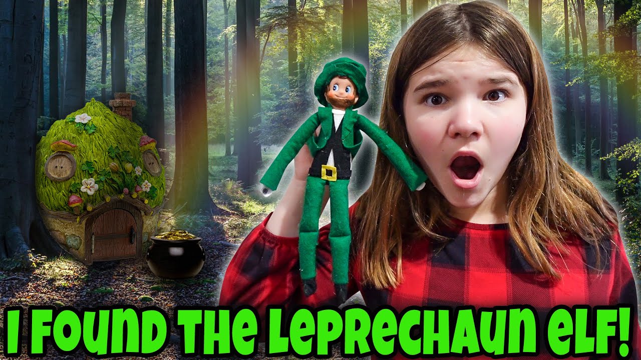 We Found A Strange Leprechaun Elf On The Shelf In Our Woods! - YouTube