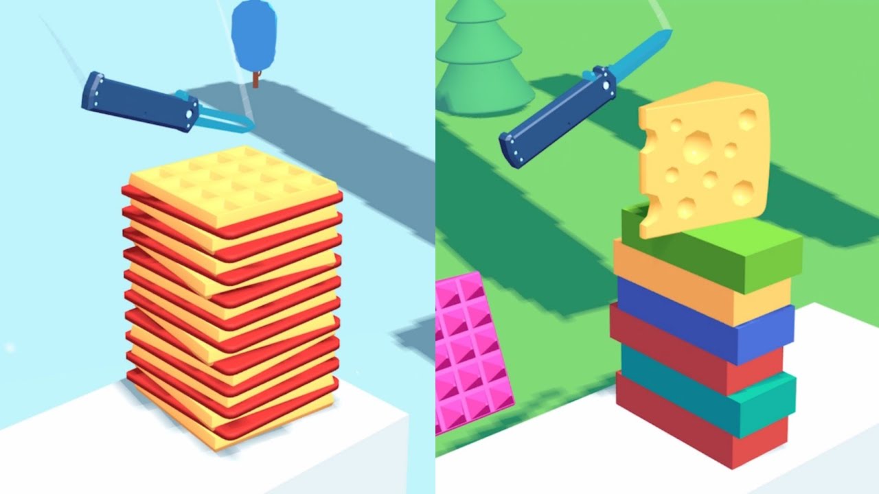 Slice Master! Very Satisfying And Relaxing ASMR Slicing Game - YouTube