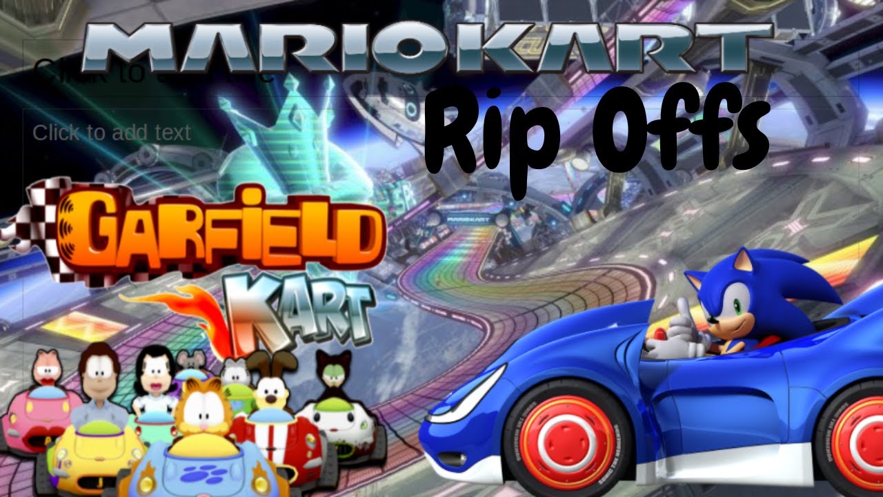 Some Mario Kart Rip Offs - YouTube