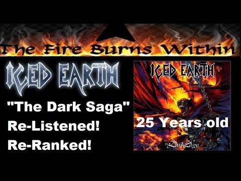 Iced Earth - The Dark Saga / 25th Anniversary Ranking/Review - YouTube