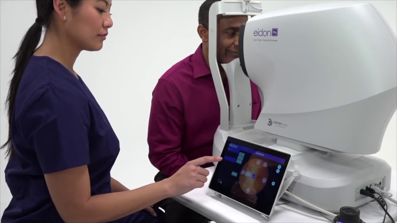 EIDON FA: Sistema automático de angiografía con fluoresceína - YouTube