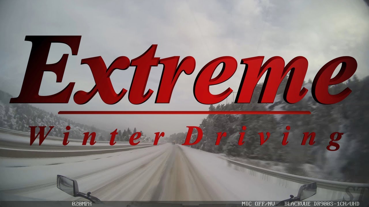 Extreme winter driving. Trucking Ep.80 - YouTube