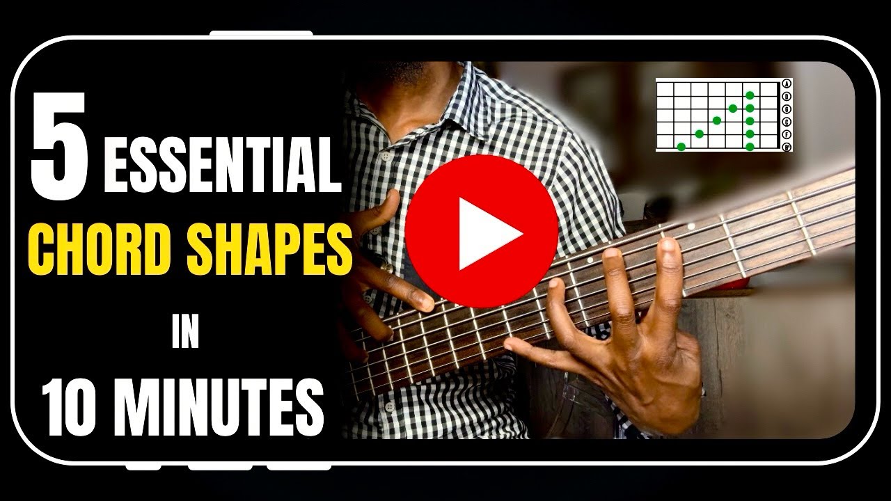 Essential Bass Chords for Any Genre in 10 Minutes (5 Easy Shapes for ...