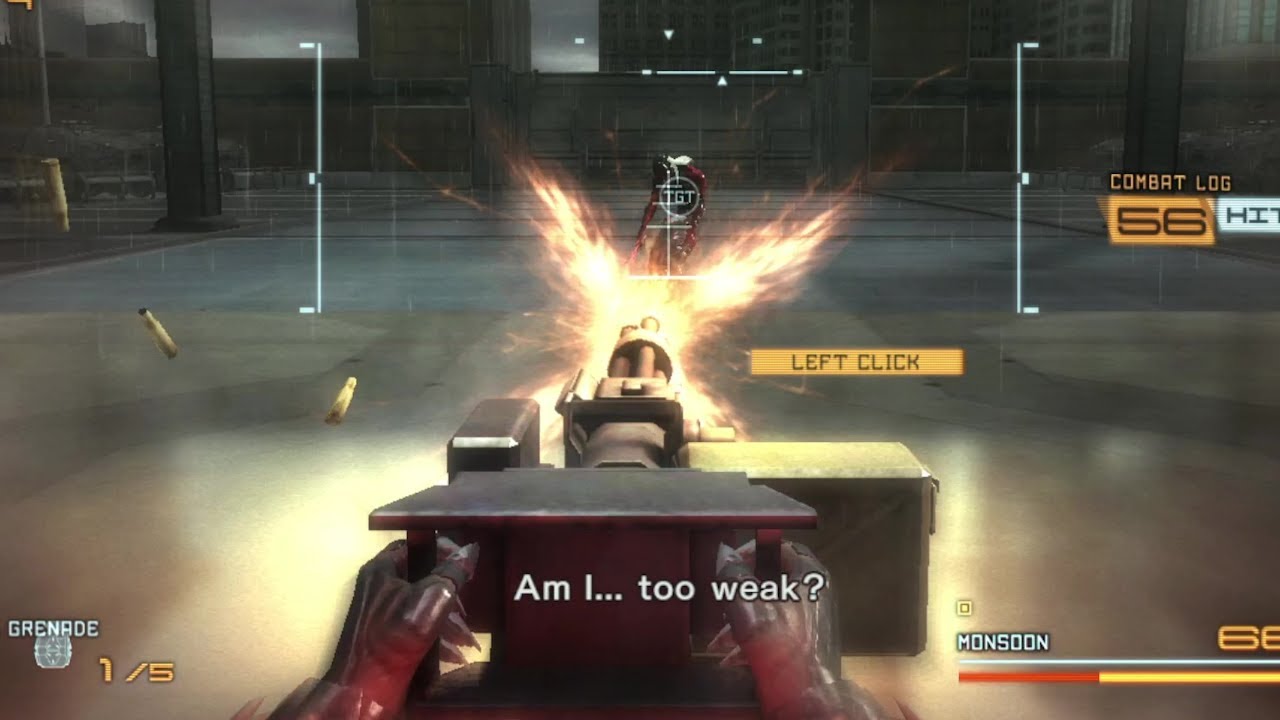 Monsoon Vs Gatling gun - YouTube