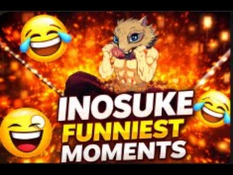 Inosuke most funniest moments😅 and BADASS moment🔥| Demon Slayer Hindi ...