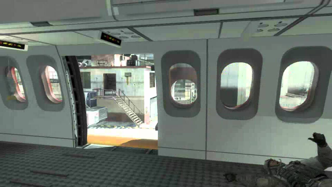 MW3- threw 2 walls - YouTube