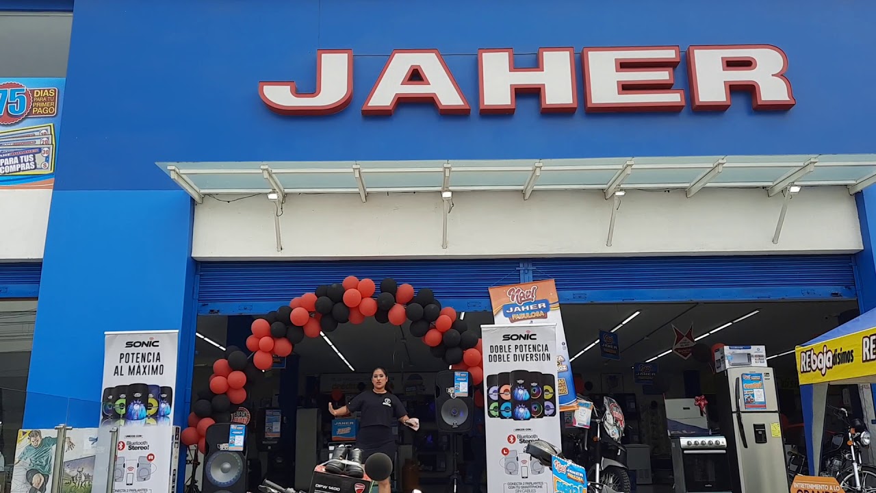 Almacenes Jaher, parque California - YouTube