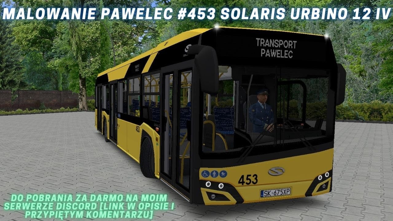 OMSI 2 | Malowanie Pawelec #453 | Solaris Urbino 12 IV - YouTube