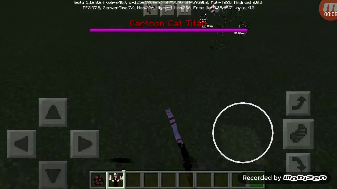 cartoon cat titan vs blood gaster - YouTube