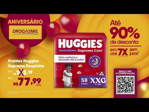 ANIVERSÁRIO DROGASMIL - Celebrar com você faz bem.