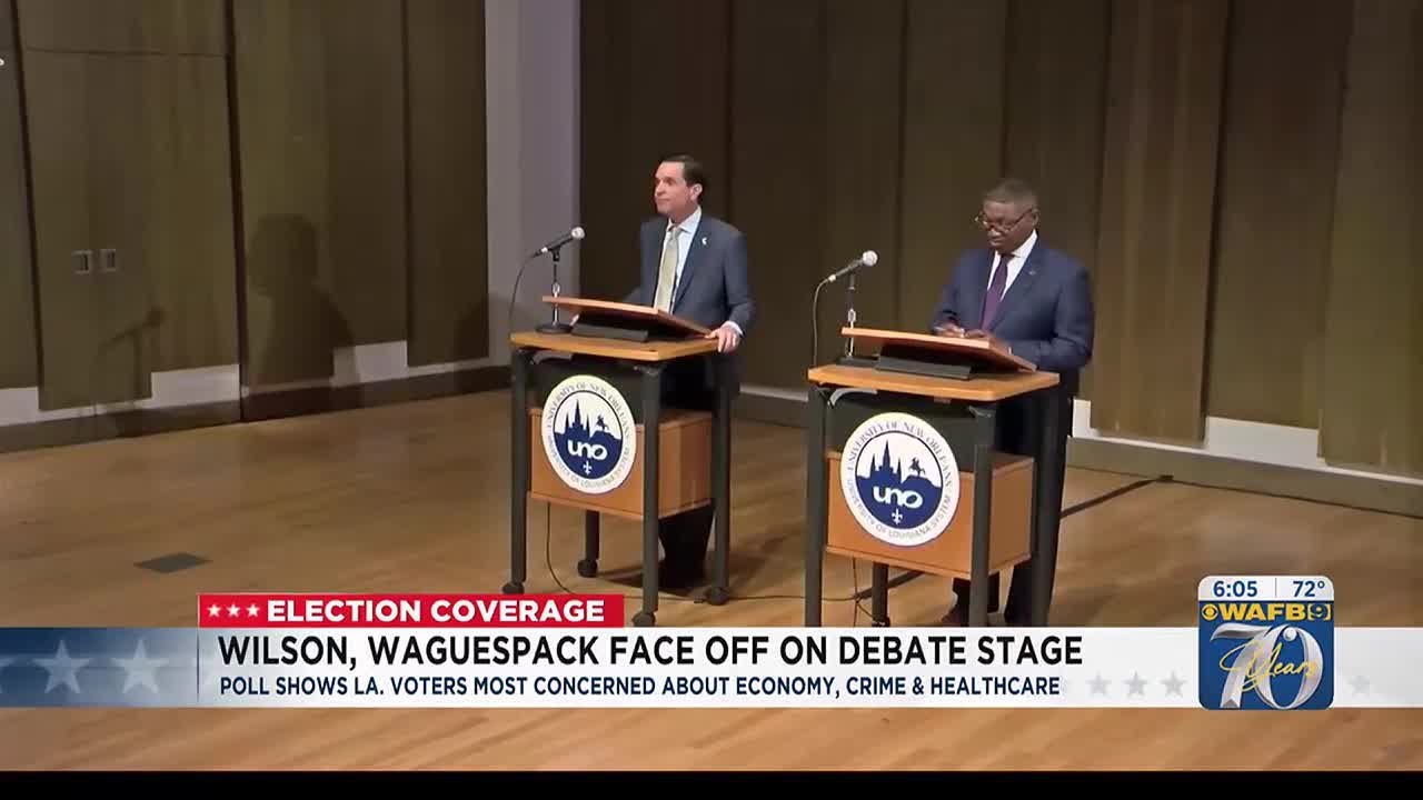 Candidates in governor's race face off on debate stage - YouTube