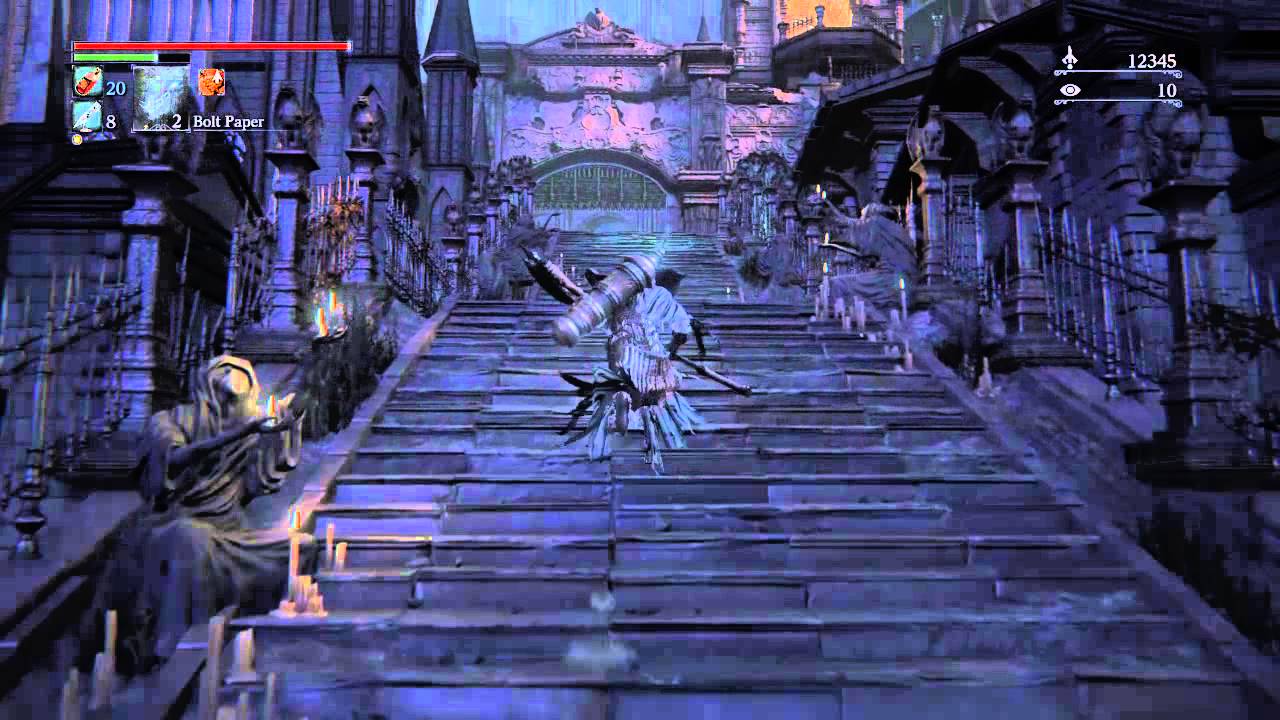 Bloodborne Forest Map