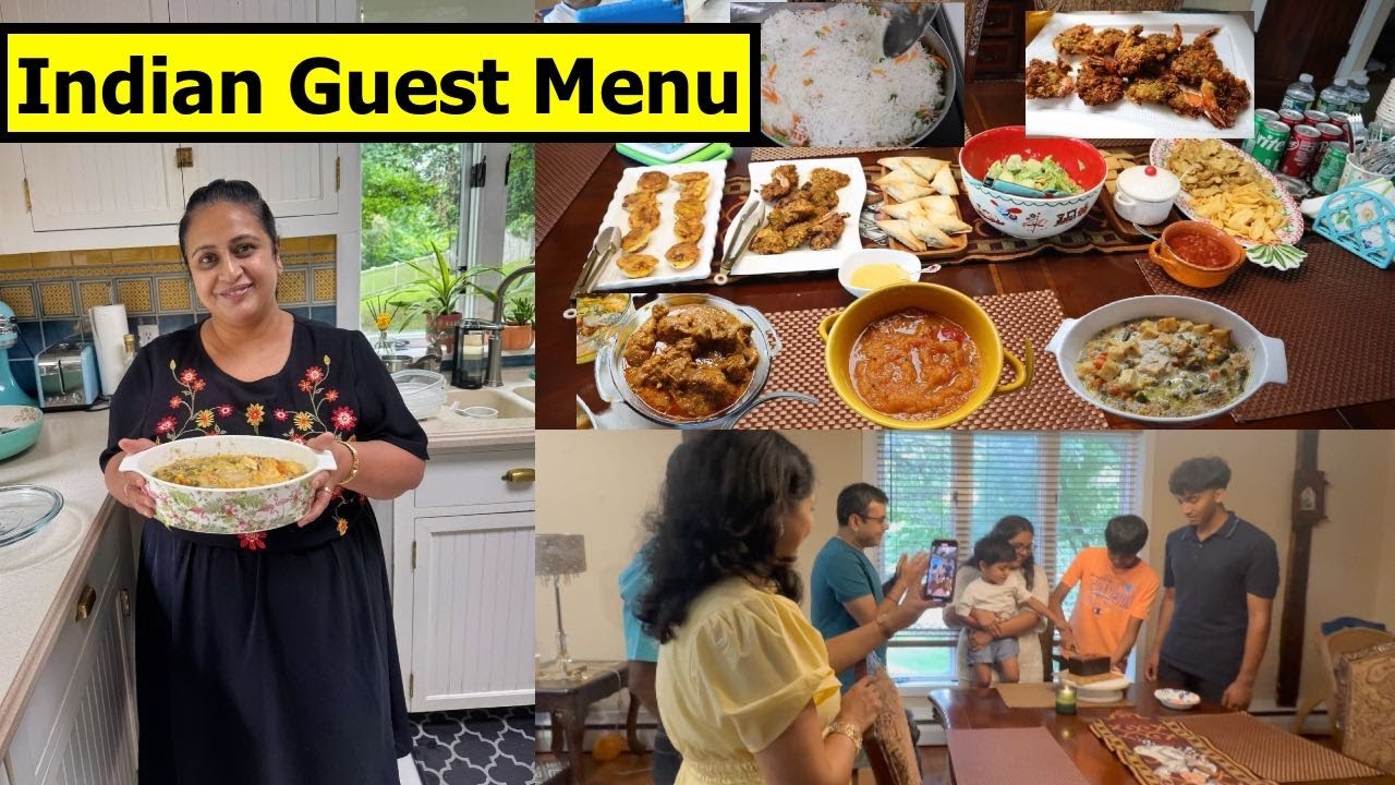 Grand Feast For My Friend | Appetizer Plating | Indian Guest Menu ...