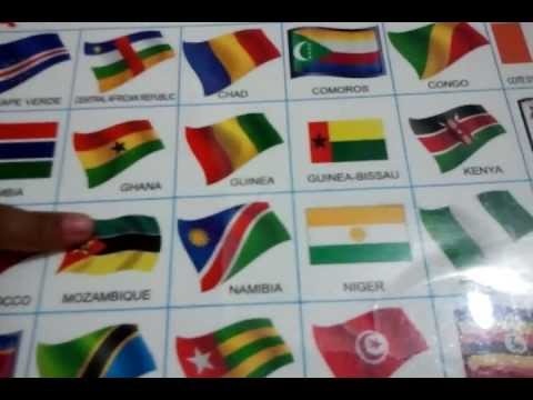Helaine Steny identifying 198 flags of the world - YouTube