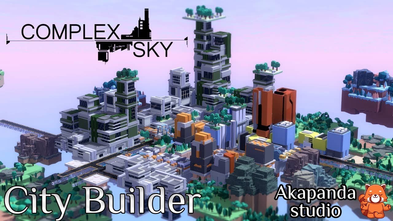 [Demo] Complex Sky - City builder en apesanteur - YouTube