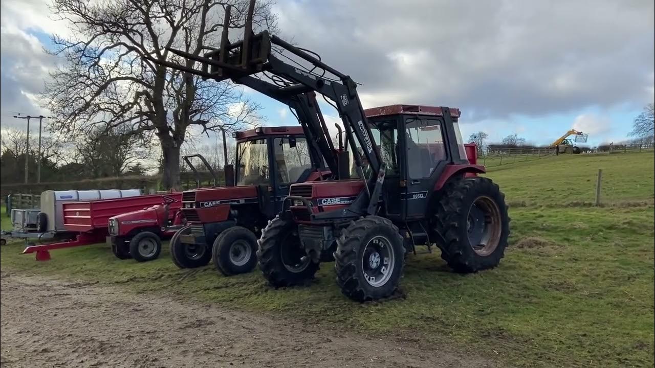 Case International 885 XL Tractor - 4WD - YouTube
