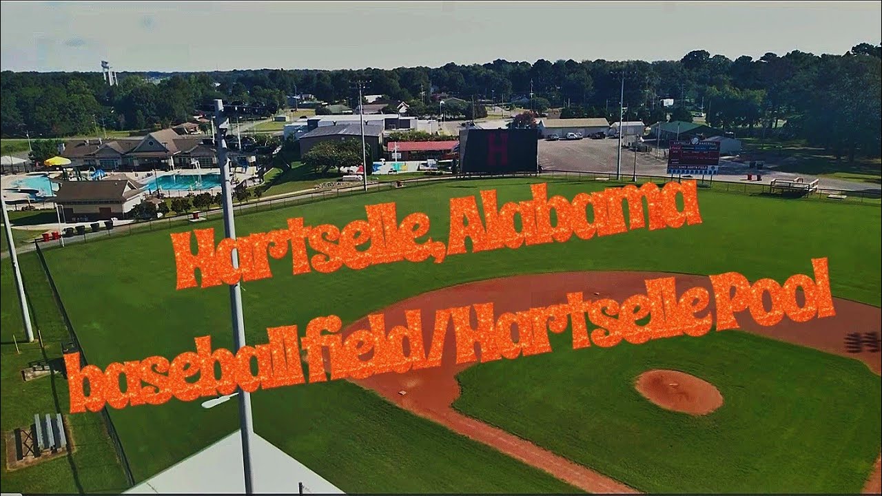 Drone view of Hartselle High Baseball Field, Pool, Softball fields ...