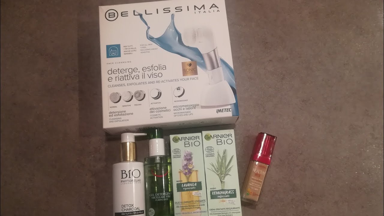 novità skin care e recensione imetec face cleansing - YouTube