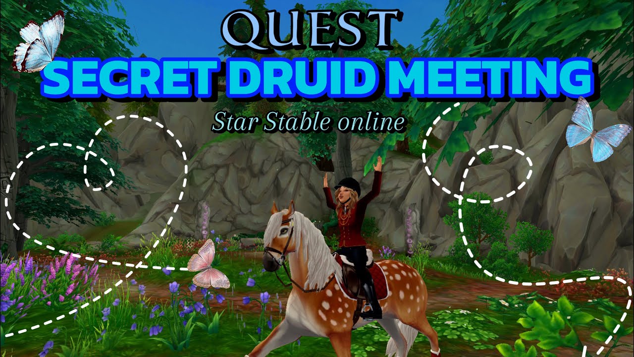 SECRET DRUID MEETING Sso / Clarisse Dogtiger Star Stable Online - YouTube