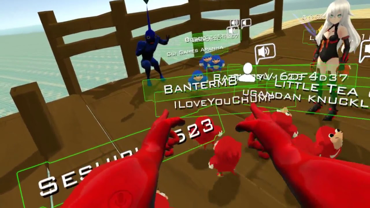 Knuckles civil war vrchat - YouTube