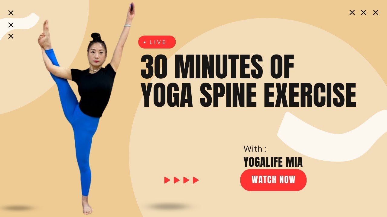 30 minutes, spine exercises LA Fitness class - YouTube