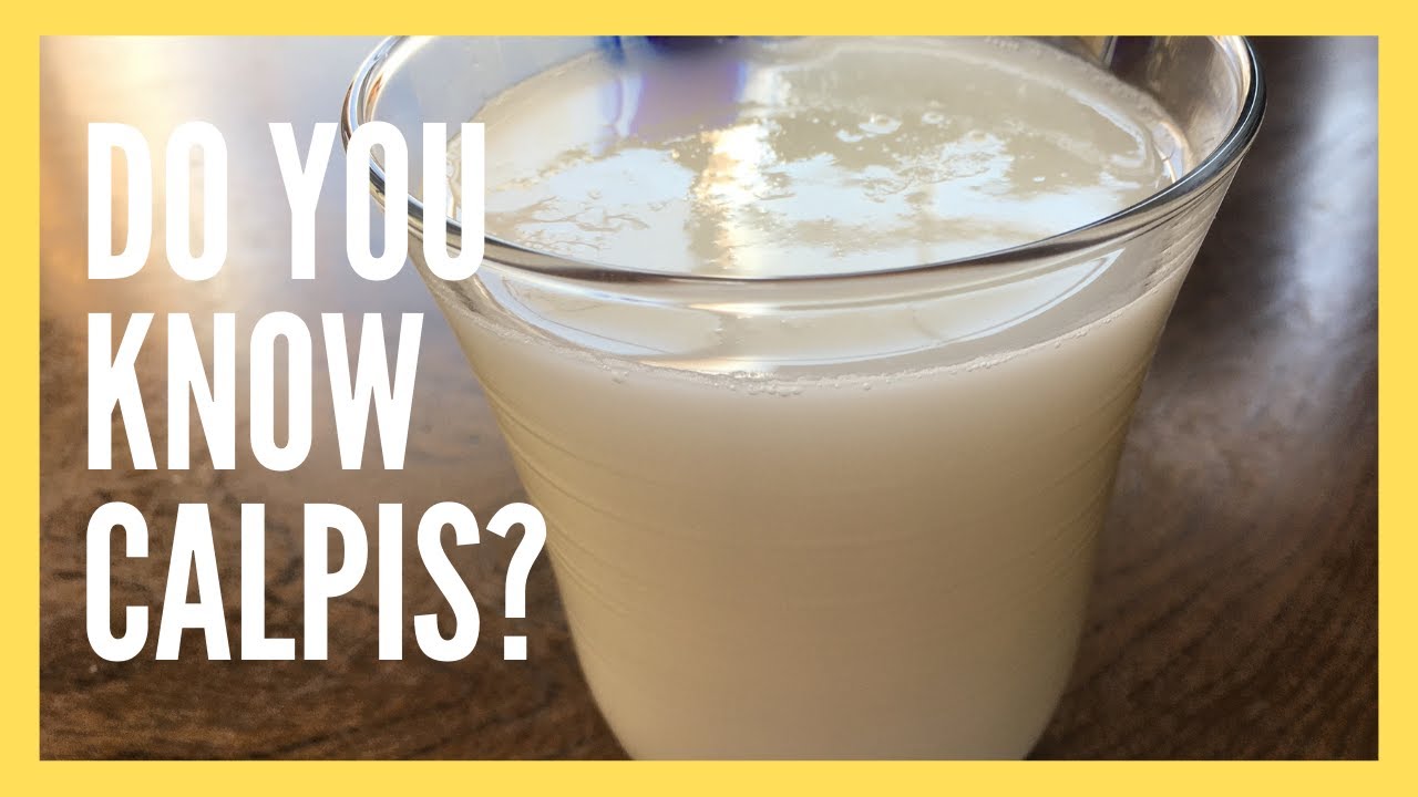 Do You Know CALPIS? - YouTube