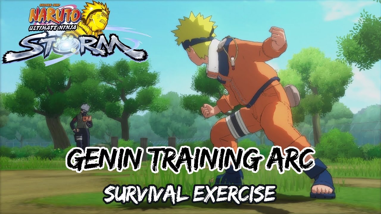 STORY MODE - GENIN TRAINING ARC - SURVIVAL EXERCISE - NARUTO ULTIMATE ...